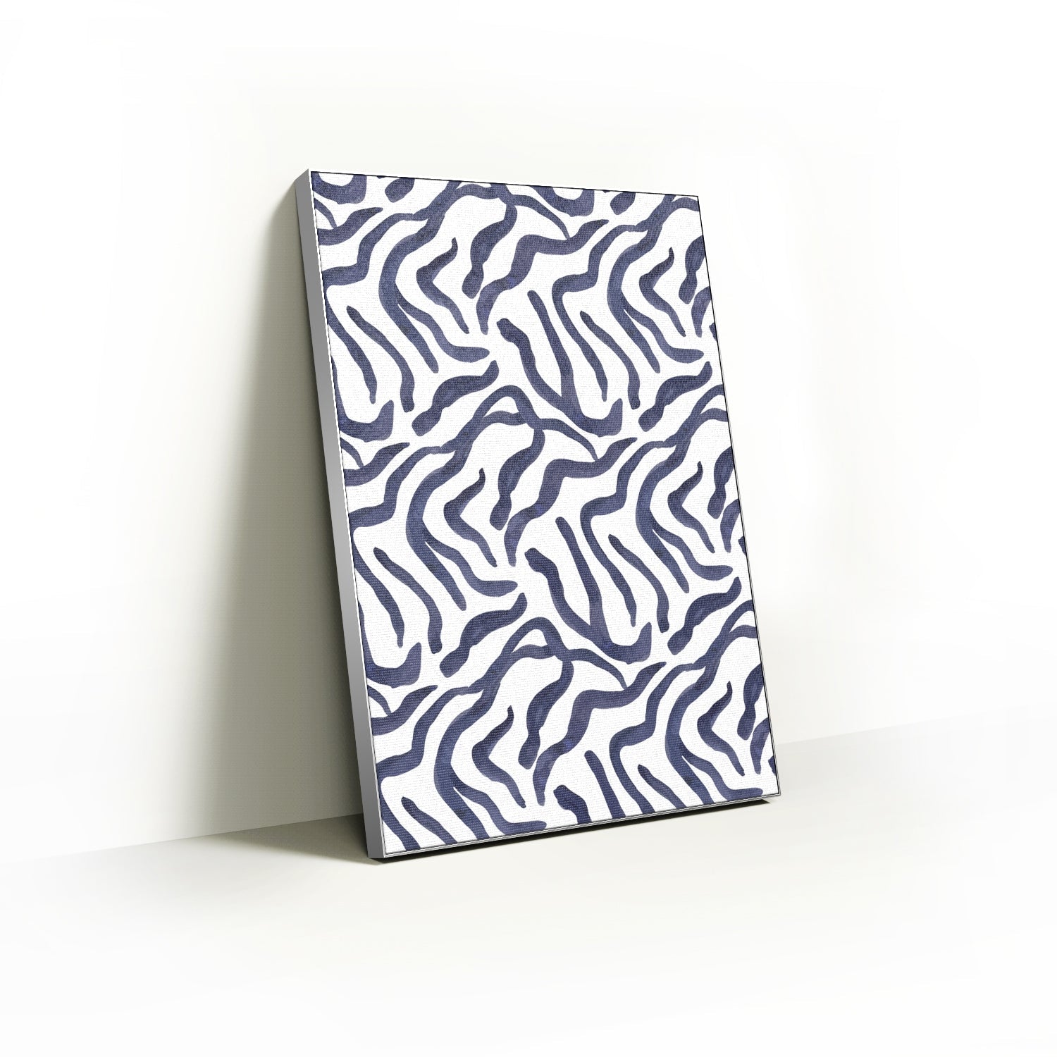 Elegant Curved Line Art Print - Minimalist Sophistication - Knittworks